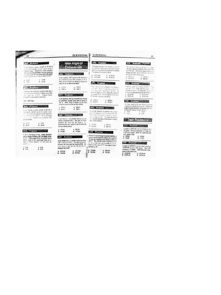 Transporation - Sample Problem 5 | PDF