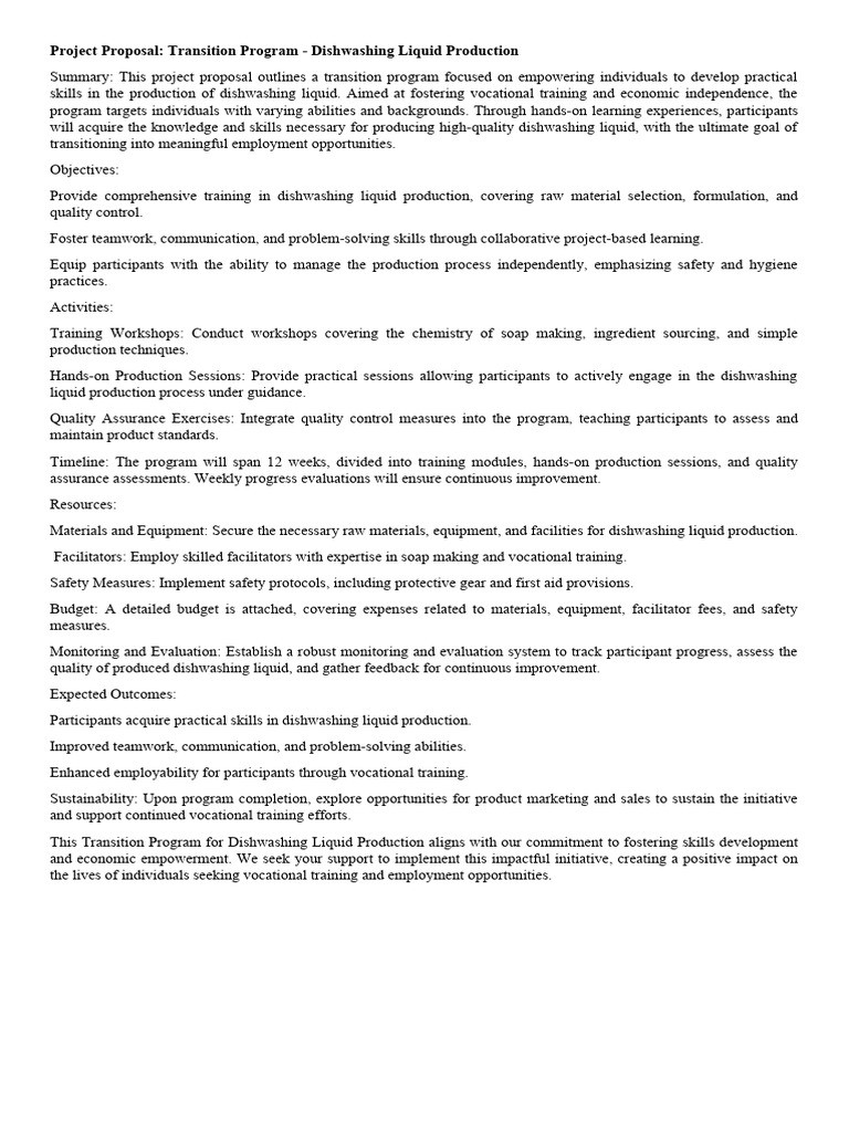 Project Proposal2 | Download Free PDF | Vocational Education | Monitoring And Evaluation