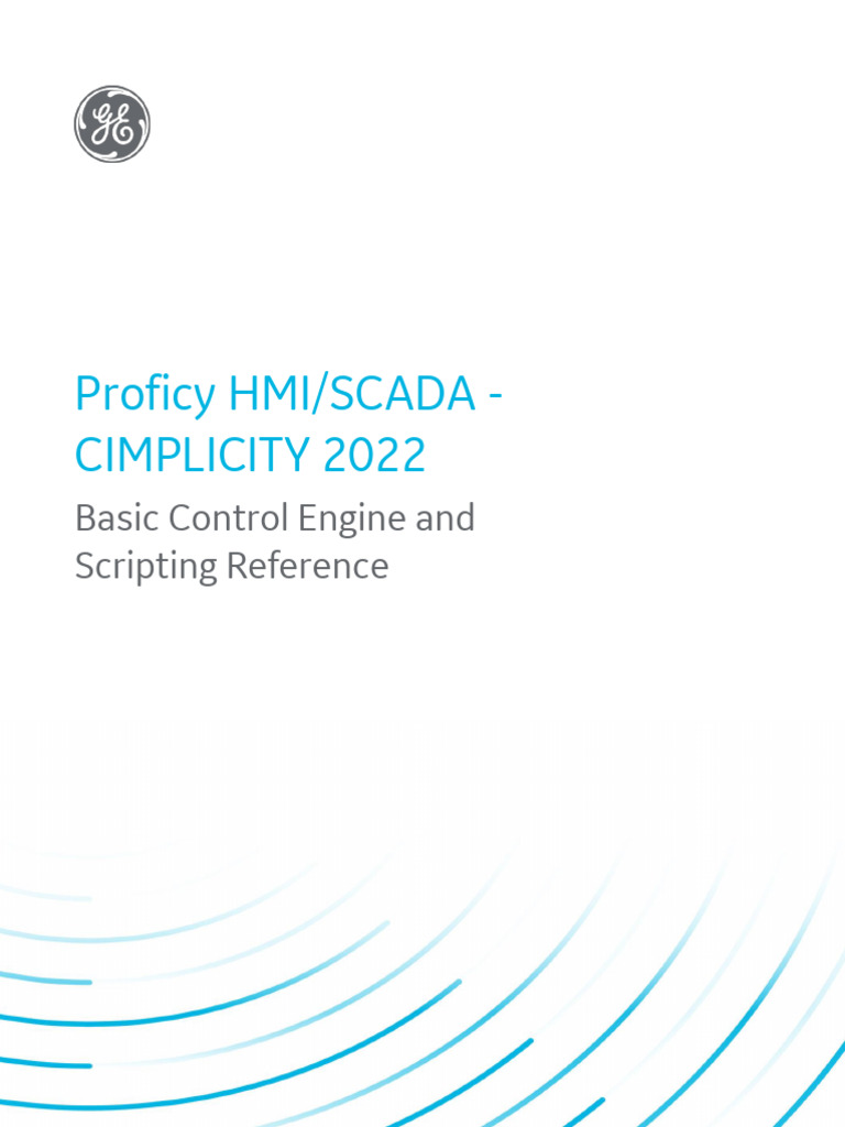 BM Cimplicity Basic Control Engine and Scripting Reference Master | PDF | Computing | Software ...