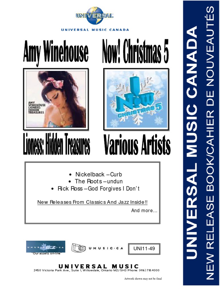 UMC UNI11-49 Dec 13th, 2011 | PDF | Entertainment (General)