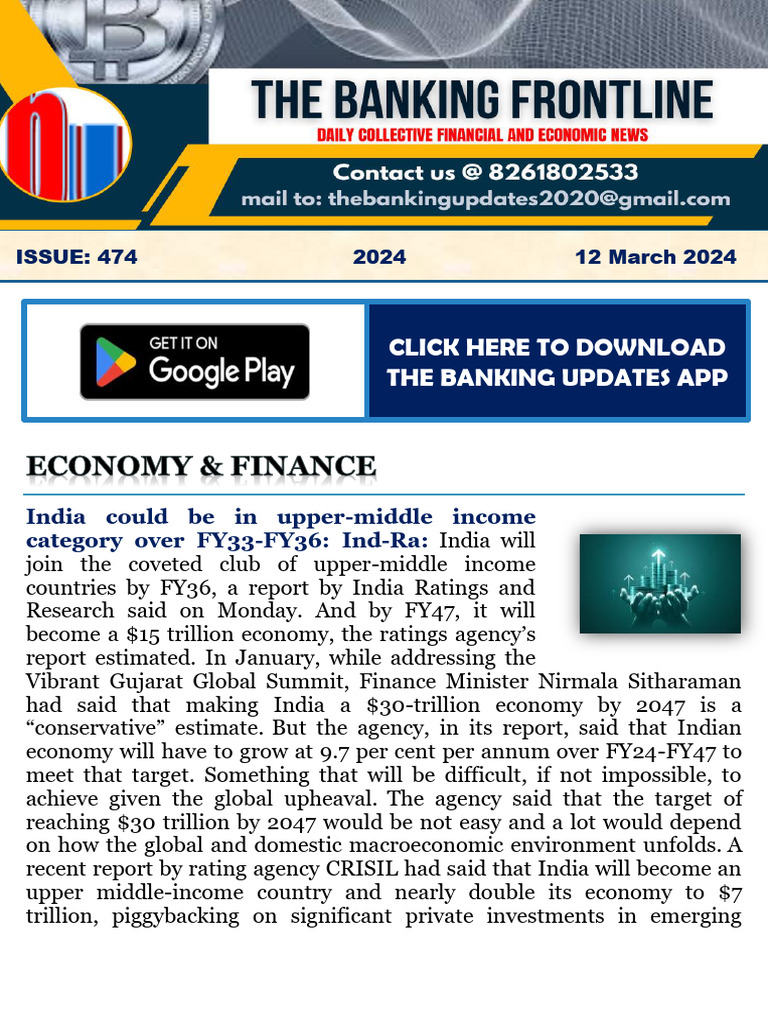 Banking Frontline Updates and Insights | PDF | Eurozone | Economies