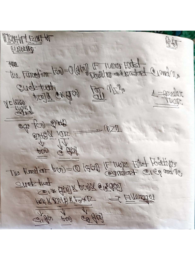 Maths For Time Complexity Series and Sequence | PDF