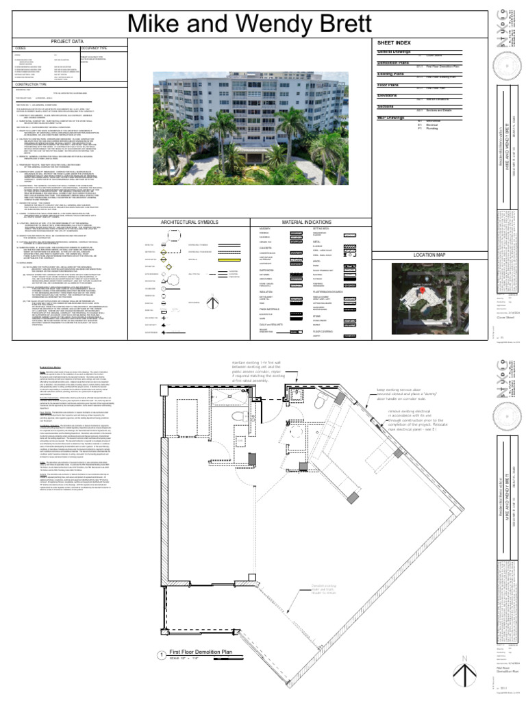 Mike and Wendy Brett: Project Data | PDF | General Contractor | Architect