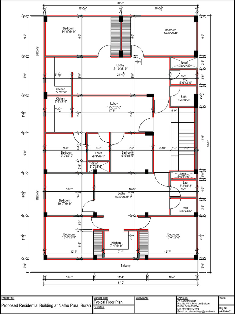 Typical Floor Plan for 300 Sq Yards | PDF