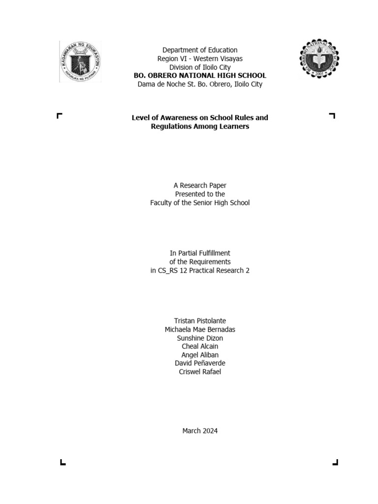 Research Final Defence 4 Fixed | PDF | Learning | Data