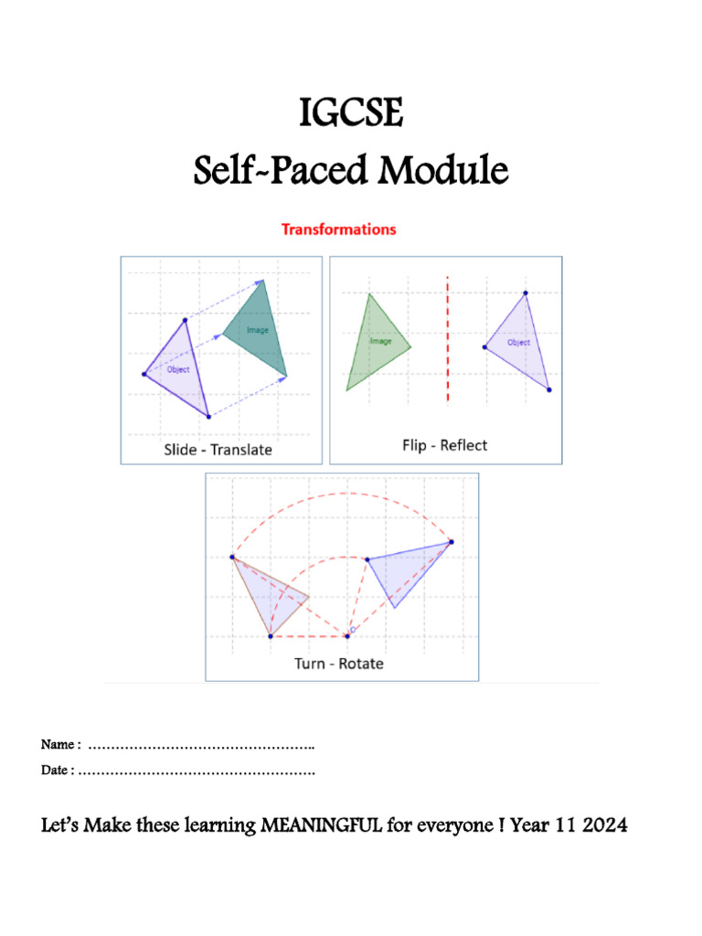 Self Paced Learning Module Example 2024 | PDF | Shape | Qr Code