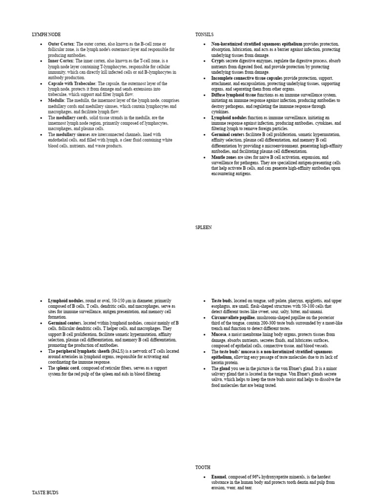 LYMPH-NODE | PDF | Lymph Node | Lymphatic System