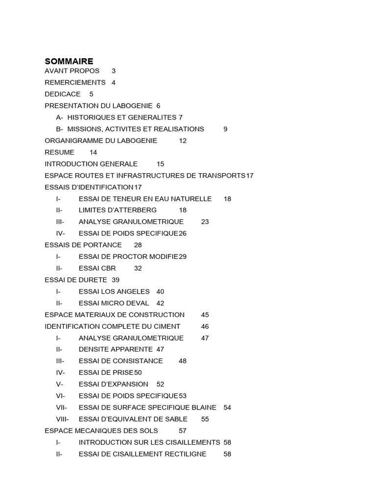 Généralités Sur Les Essais Géotechnique | PDF | Ingénierie civile