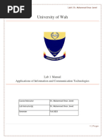 MS Word Project-1 | PDF | Microsoft Word | Page Layout