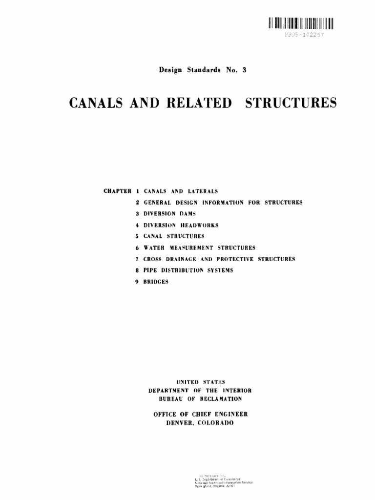 Canal & Related Structures | PDF | Soil Mechanics | Irrigation