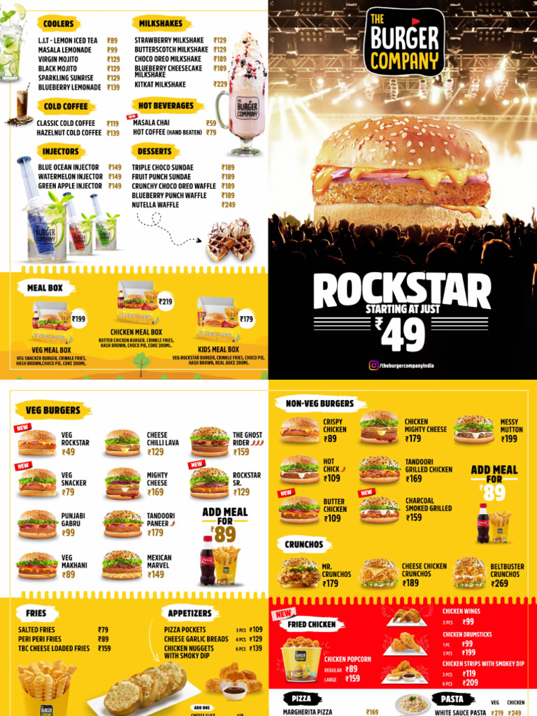 TBC New Menu | PDF