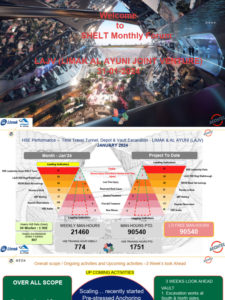 SHELT Forum LAJV Presentation | PDF | Tunnel | Occupational Safety And ...