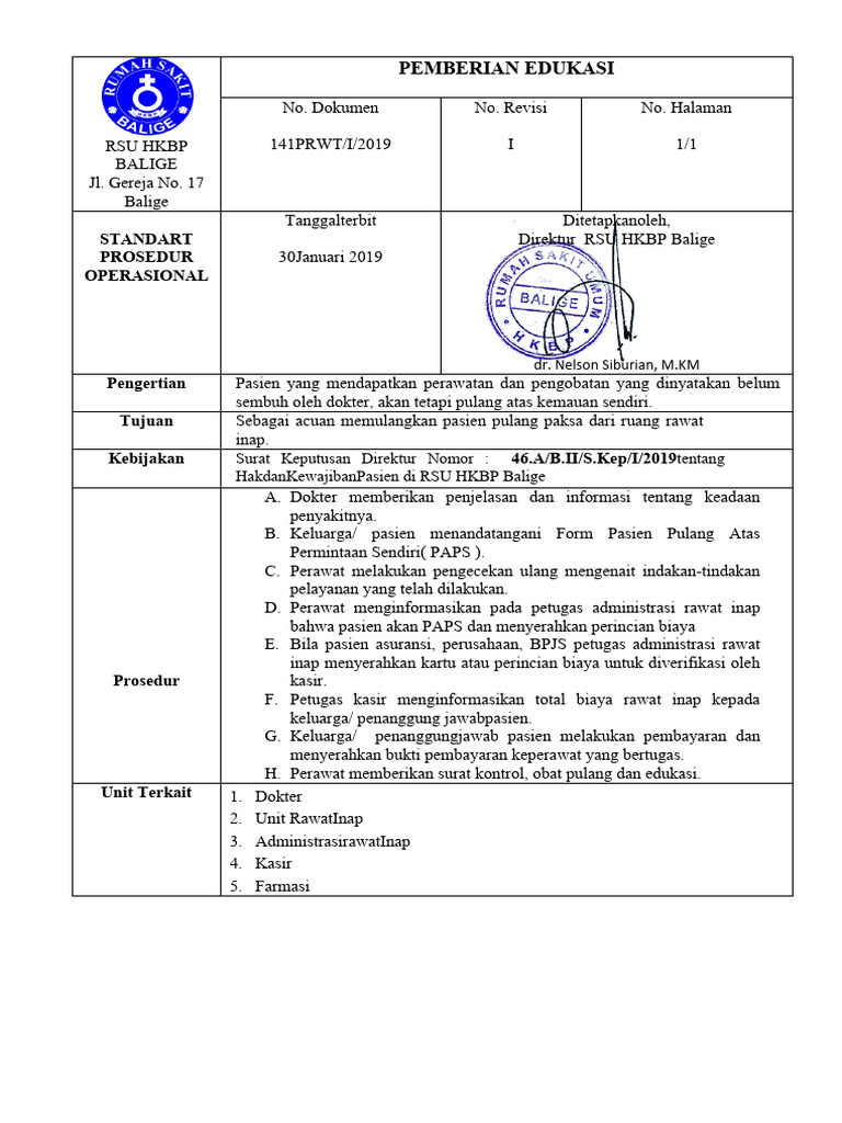 Sop Paps | PDF | Kesehatan Holistik