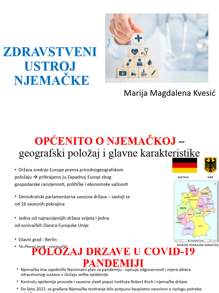 Zdravstveni Ustroj Njemačke | PDF