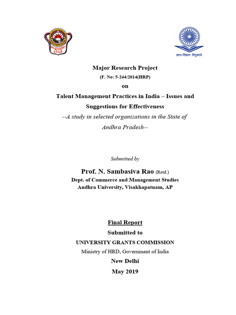 MRP Final Print Talent MGT Practices An Analysis | Download Free PDF ...