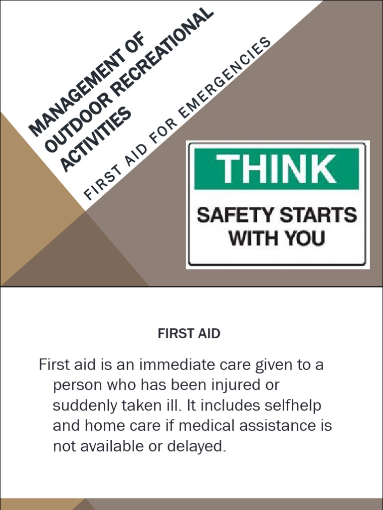 Basic First Aid | PDF | Cardiopulmonary Resuscitation | First Aid