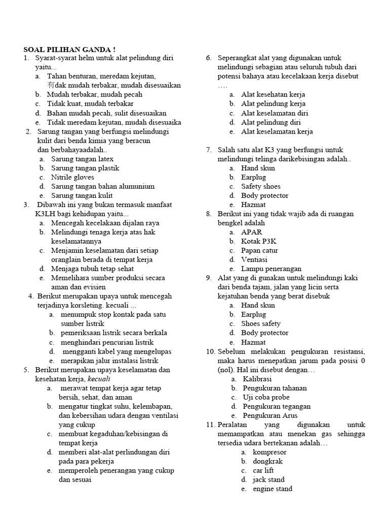 Pdto - X Tbsm&tot - Paket B | PDF