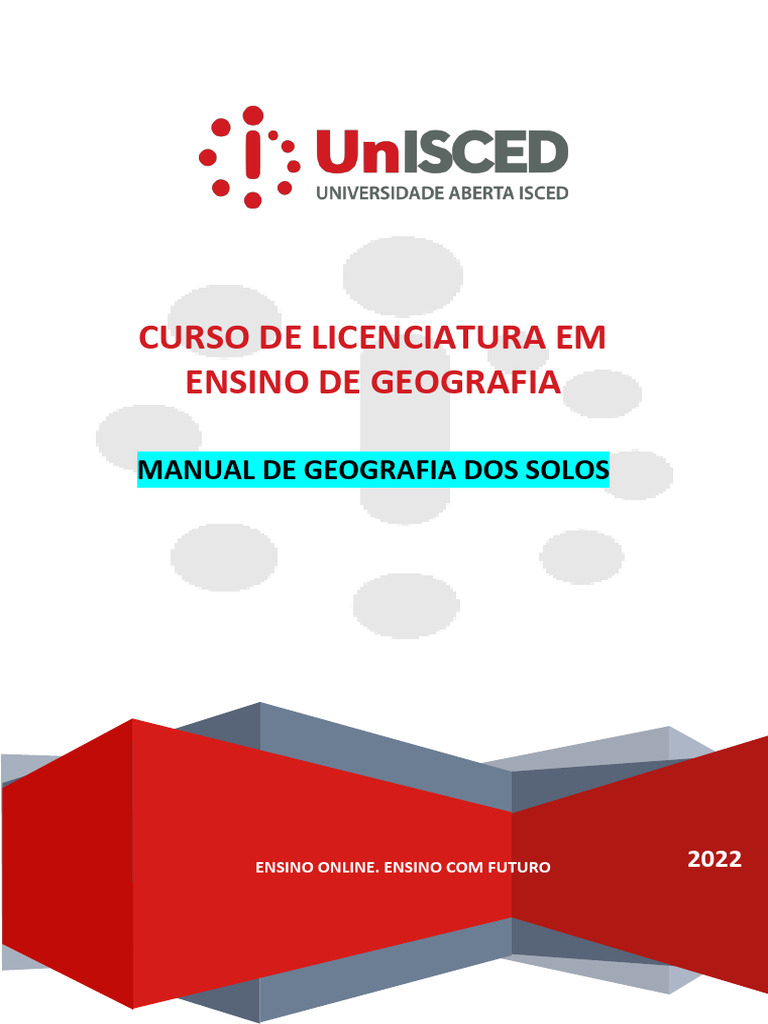 MODULO DE GEOGRAFIA DOS SOLOS | PDF | Solo | Geografia