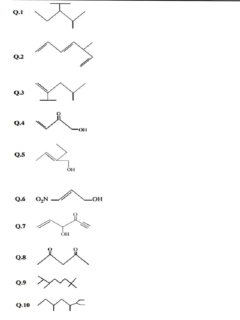 IUPAC Nomenclature 11th | PDF | Methyl Group | Organic Compounds