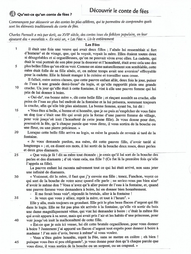 Le Conte de Fées 1 | PDF