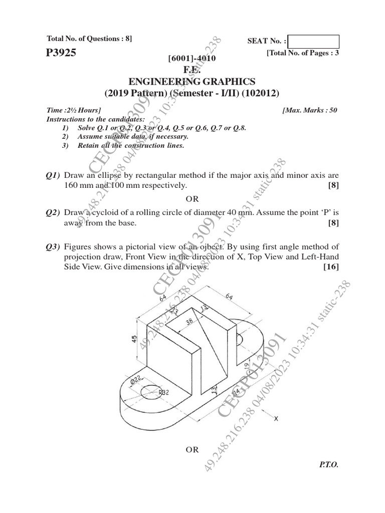 May_Jun_2023 graphics que paper | PDF | Classical Geometry | Euclidean Geometry