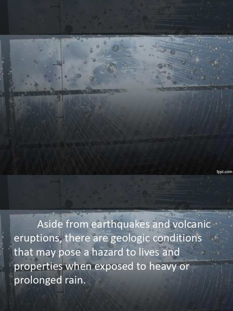 Rainfall-Induced Hazard | PDF