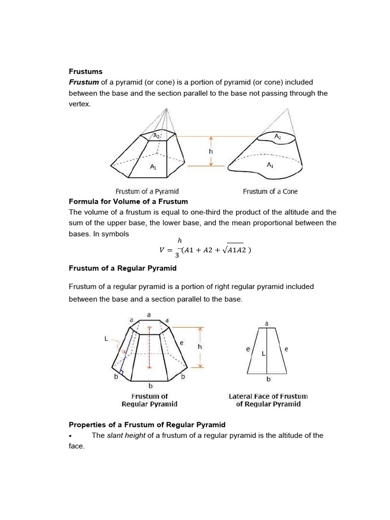 Solid Mensuration | PDF | Area | Euclidean Geometry