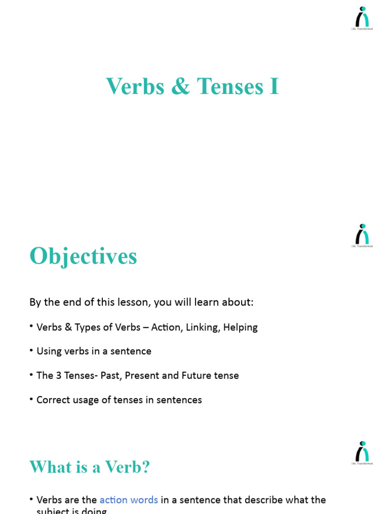Verb Tense 1 SL Practice | PDF | Verb | Grammatical Tense