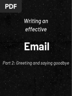 Writing Effective Diplomatic Emails | PDF | Human Communication | Linguistics