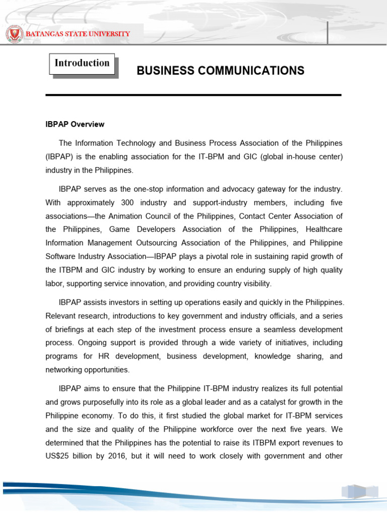 BPO_INTRODUCTION | PDF | Outsourcing | Business