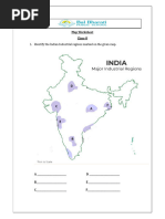Nationalism in India Map Work Class10 | PDF