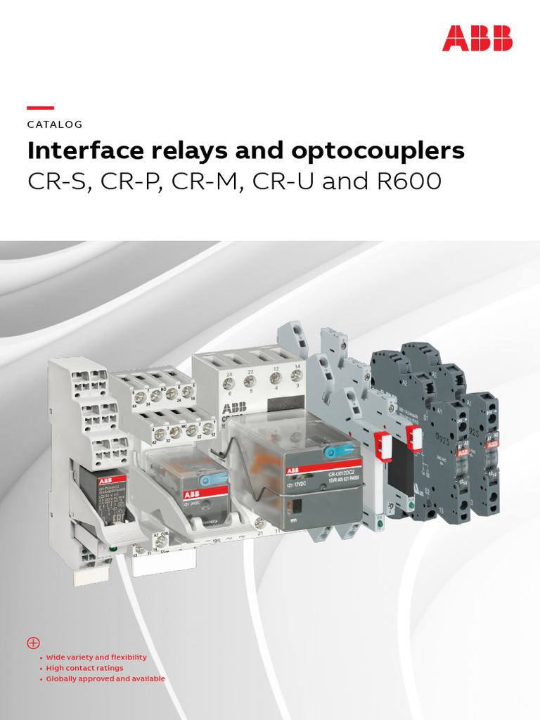 2CDC110004C0210 ERC InterfaceRelaysOptocouplers Catalog | Download Free PDF | Relay | Switch