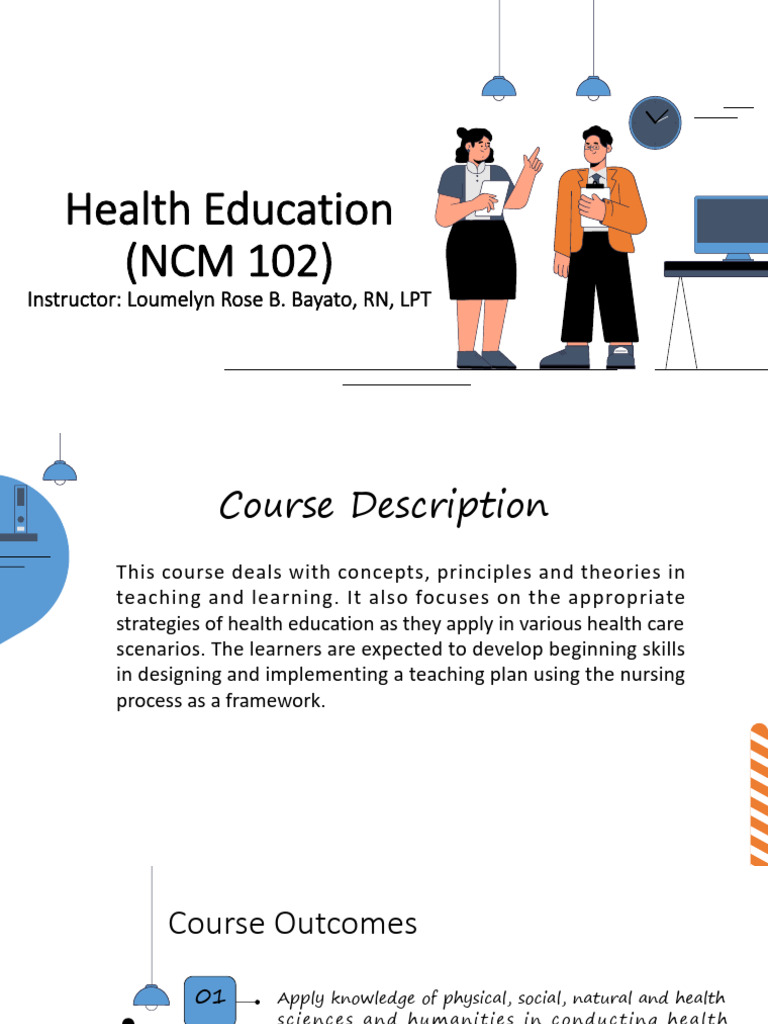 Lecture 1 | PDF | Learning | Health Education