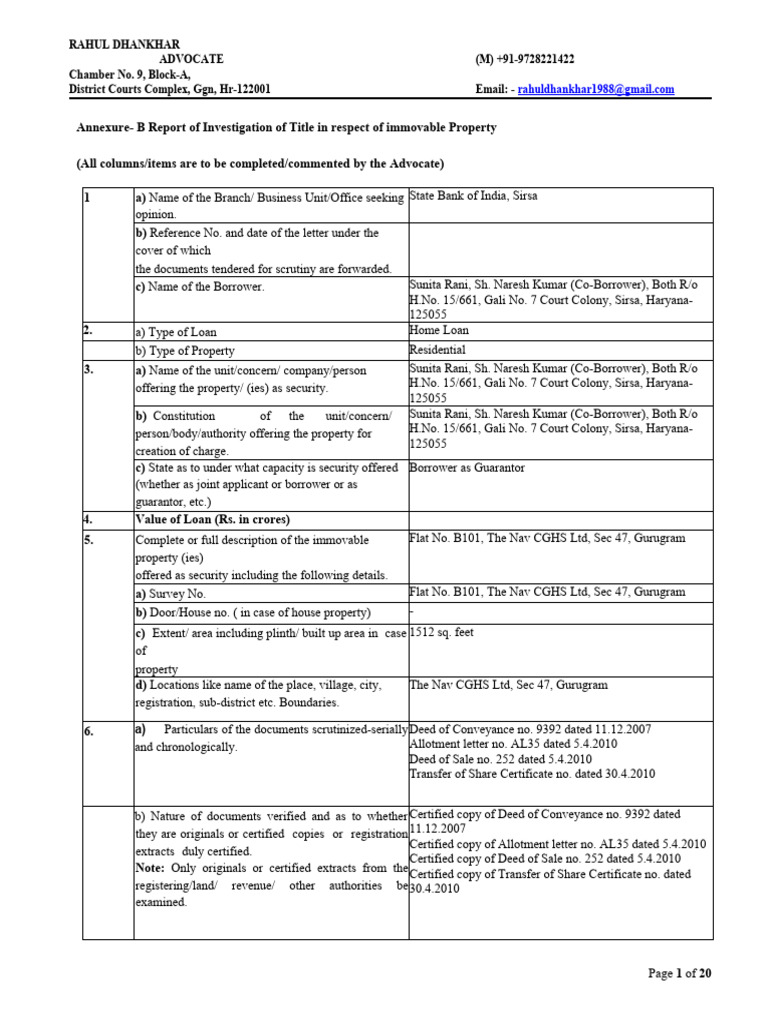 LSR | PDF | Mortgage Law | Will And Testament