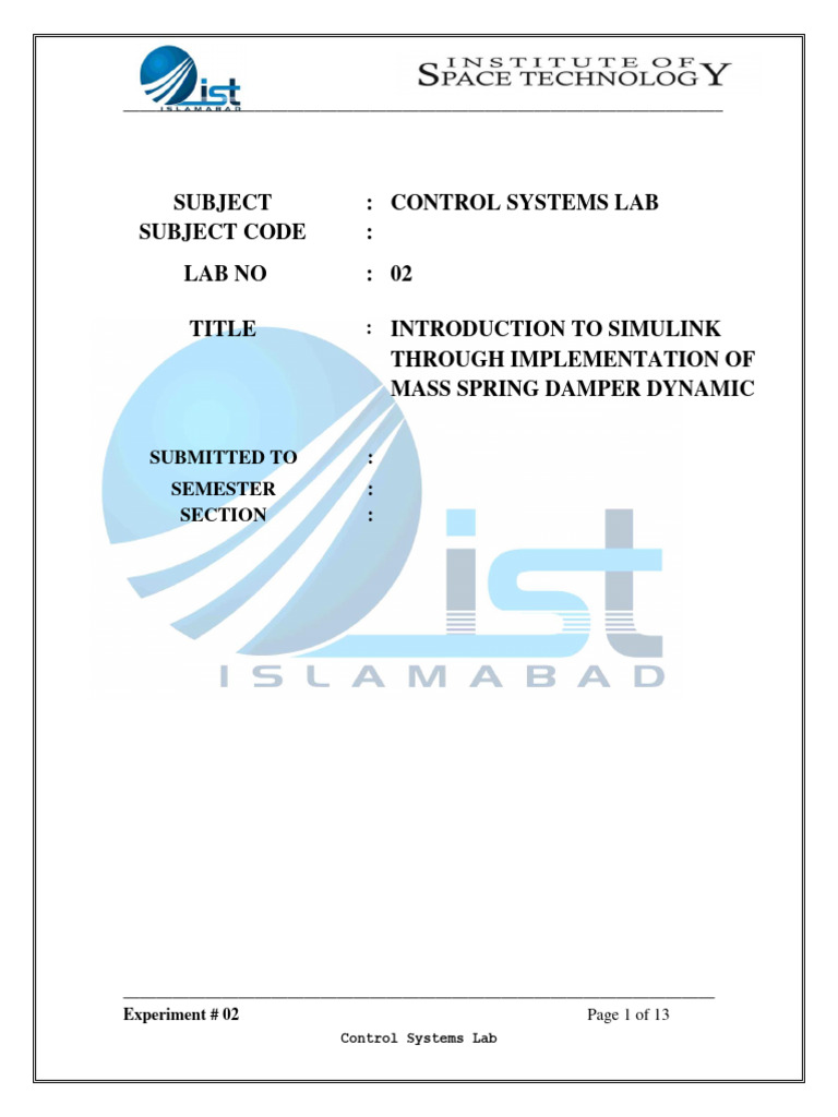 2-Introduction To Simulink | PDF | Matlab | Function (Mathematics)