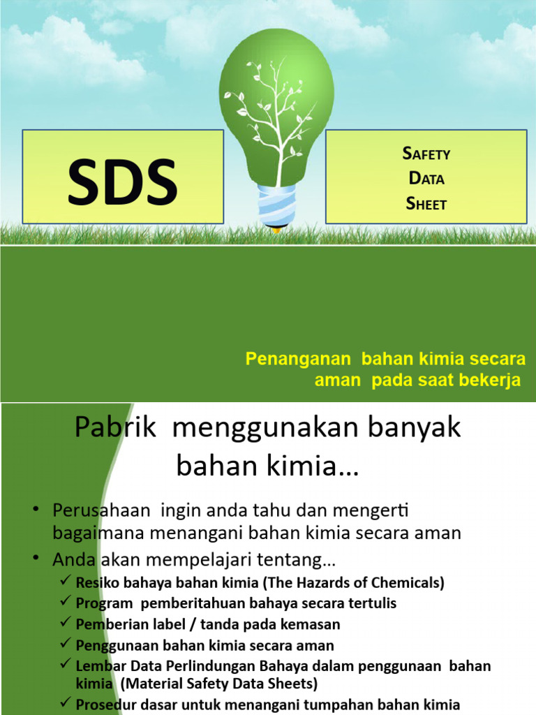 Materi SDS or MSDS | PDF