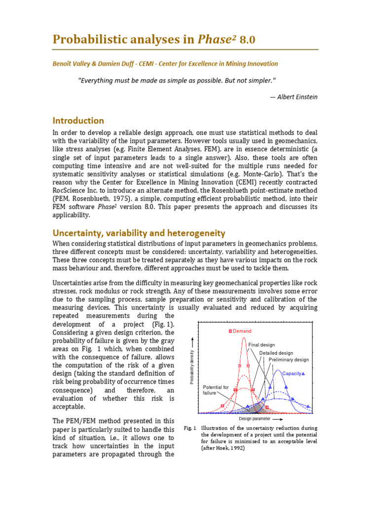Rs2 Probabilistic Analysis Theory | PDF | Finite Element Method | Monte Carlo Method