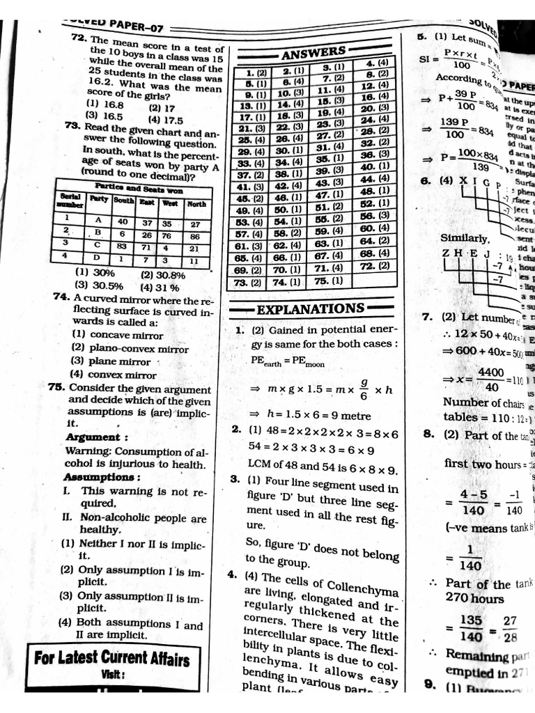RRB Pyq Answer | PDF