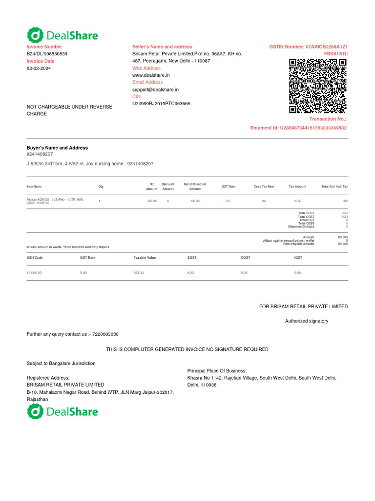 Invoice | PDF | Invoice | Taxes