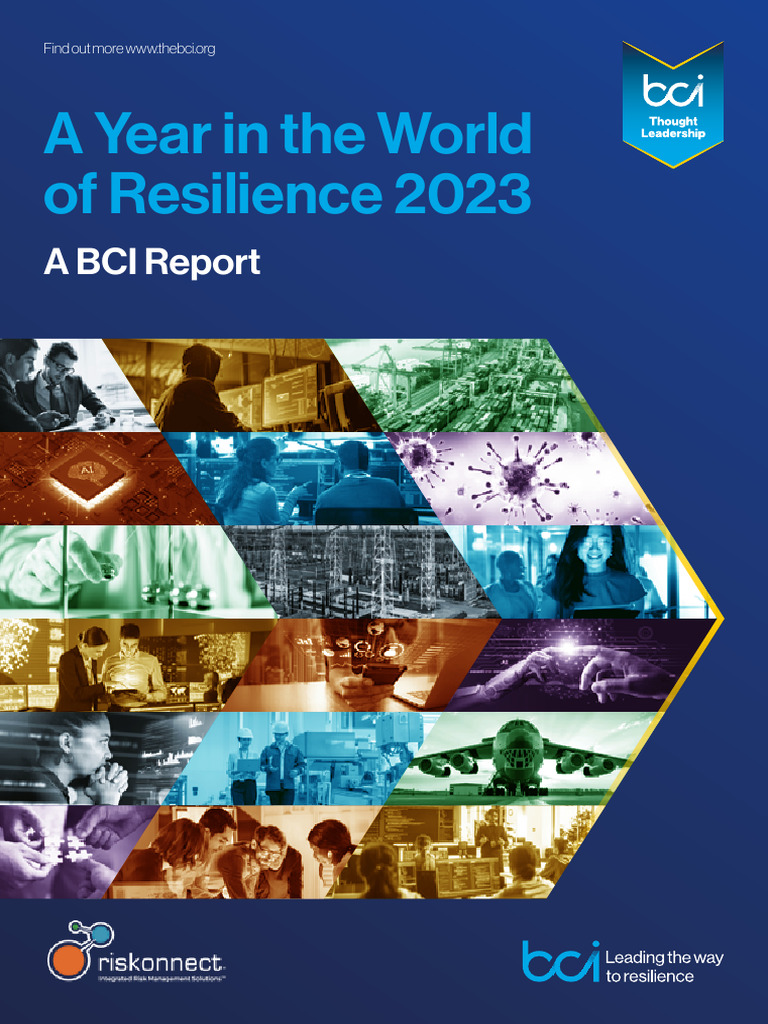 BCI A Year in The World of Resilience Report 2023 | PDF | Supply Chain ...