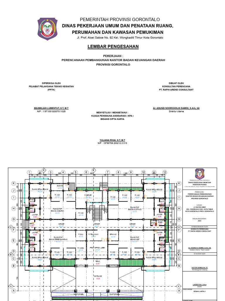 Ded Gedung BKD Akhir Tahun 2023 | PDF