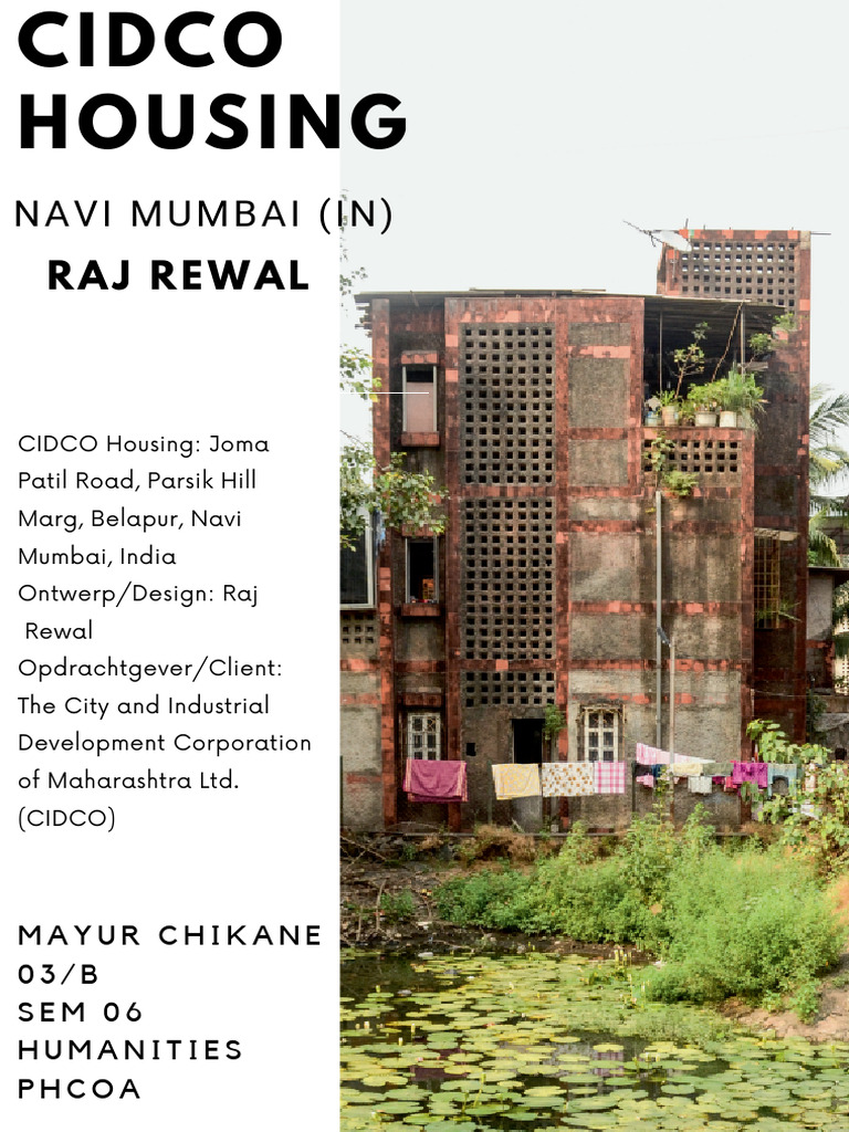 Cidco Housing Case Study | PDF | Buildings And Structures | Urban Planning Cidco Housing Case Study | PDF | Buildings And Structures | Urban Planning