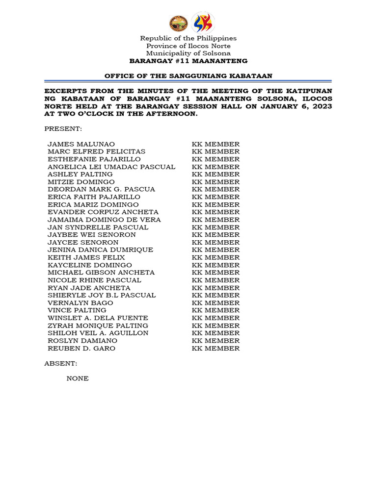 Resolution Cbydp 2023 | PDF | Youth Organizations