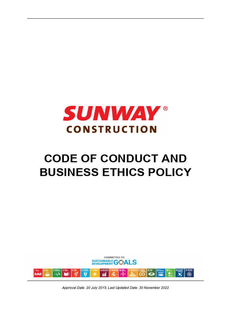 Code_of_Conduct_Business_Ethics | PDF | Insider Trading | Business Ethics