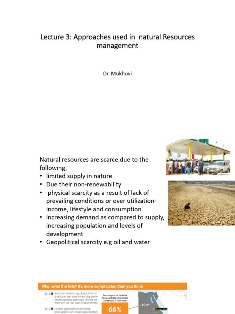 Approaches to Natural Resource Management | PDF | Natural Resource ...
