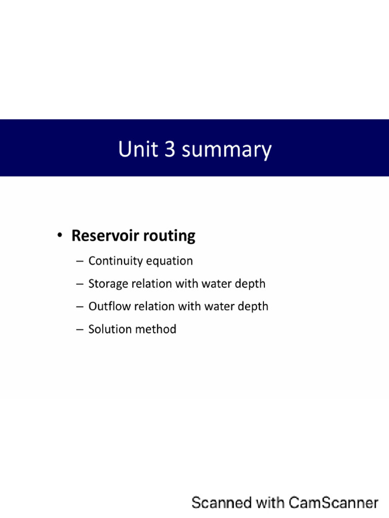Unit 3 - Lecture Notes | PDF