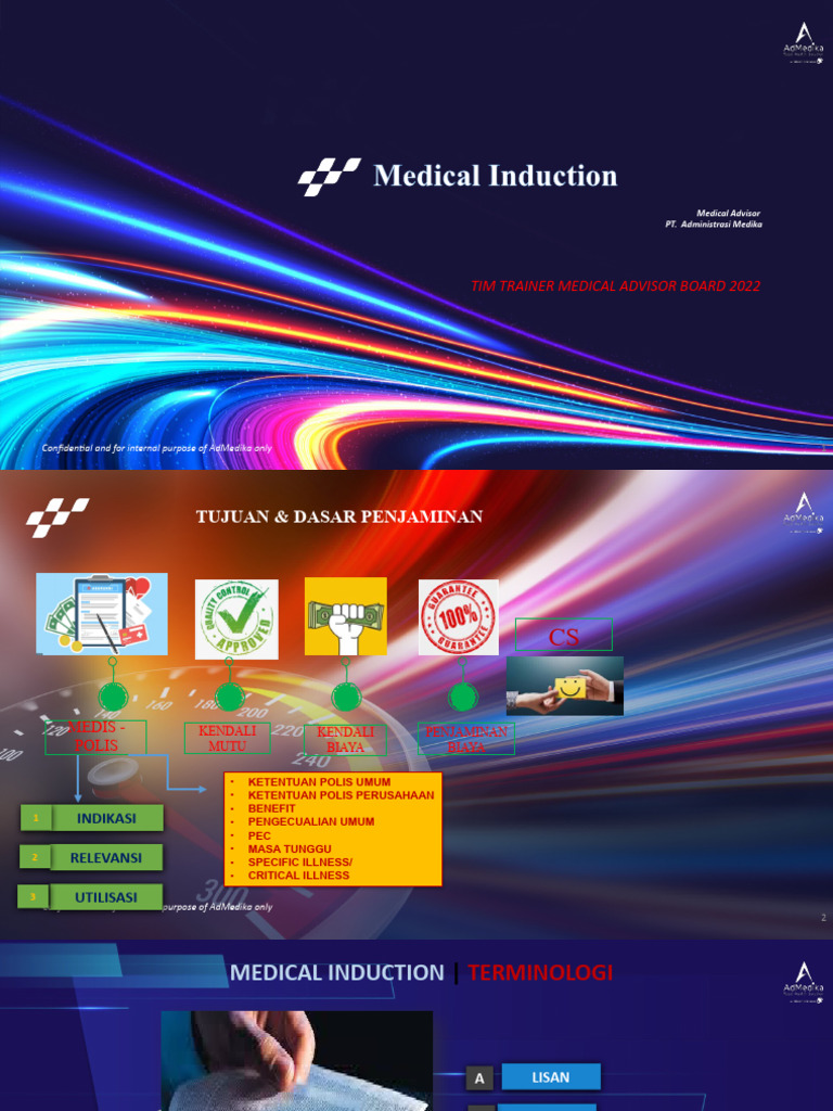 Panduan Induksi Medis AdMedika | PDF