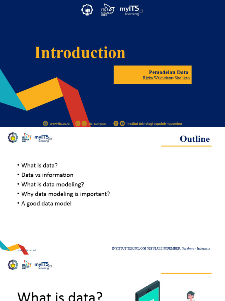01 Introduction | PDF | Data Model | Data