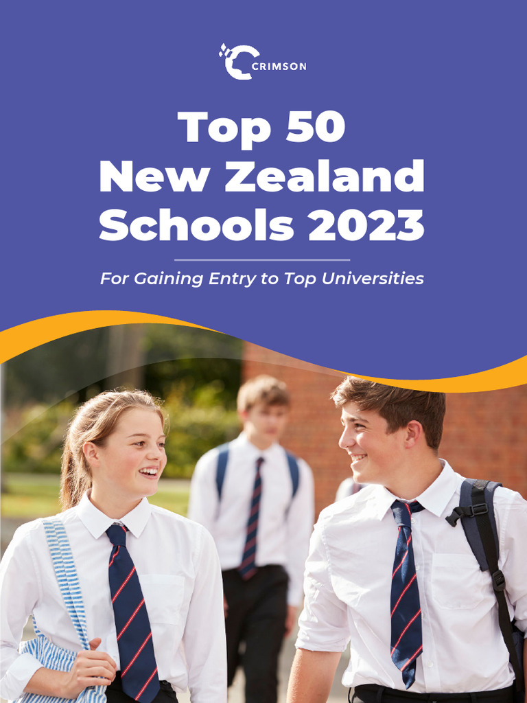 Top 50 NZ Schools 2023 | PDF | Curriculum | University And College ...