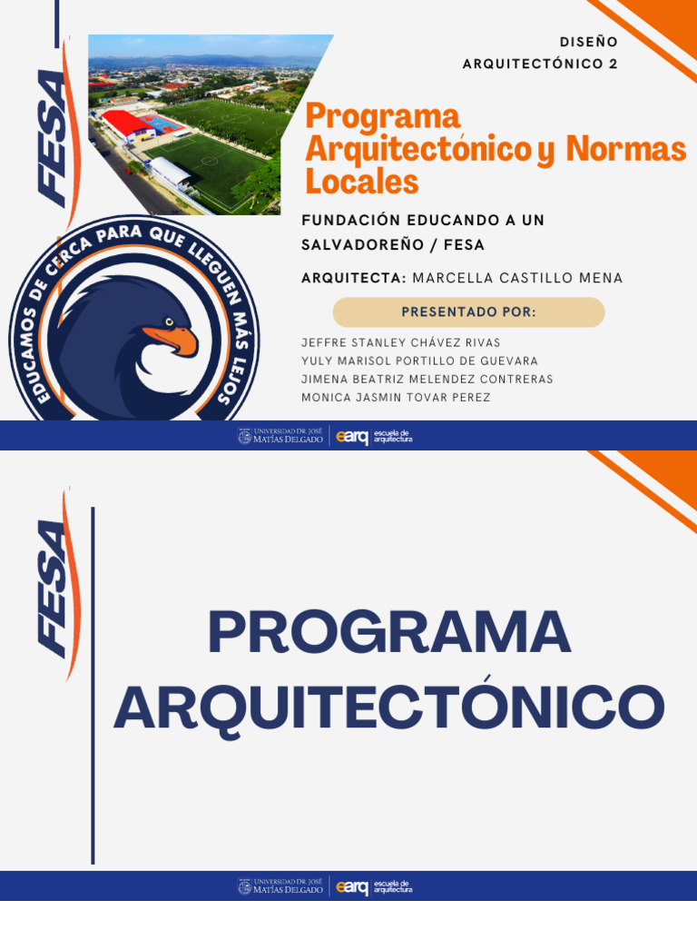 Avance 2 Programa Arquitectónico y Normativas | PDF | edificio | Tecnologías sostenibles